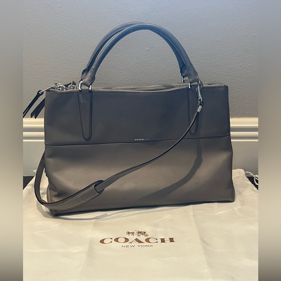 Coach | Bags | Coach Borough Bag In Retro Glove Leather | Poshmark